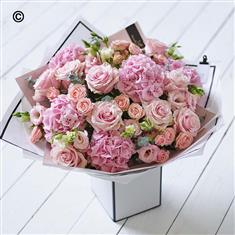 Beautifully Simple Bouquet Pink Extra Large Flower Collection Floris